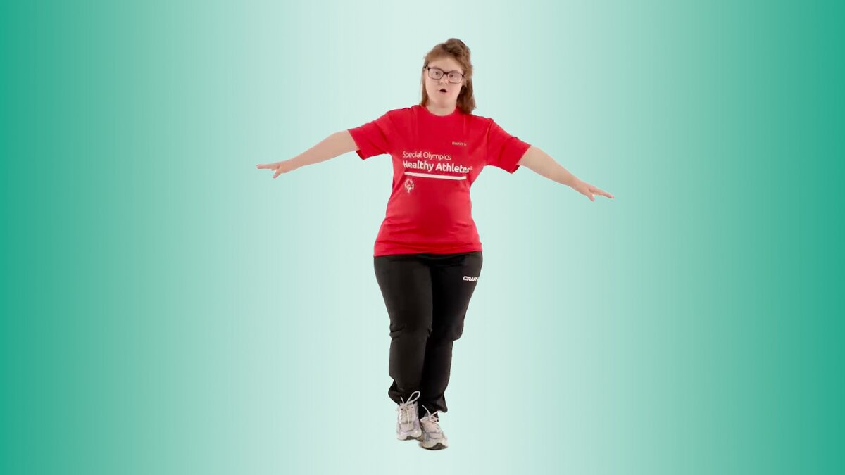 Balanceren op één been